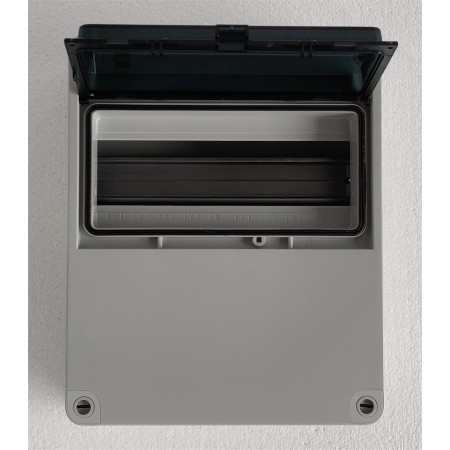 Enclosure IP65 with DIN rail