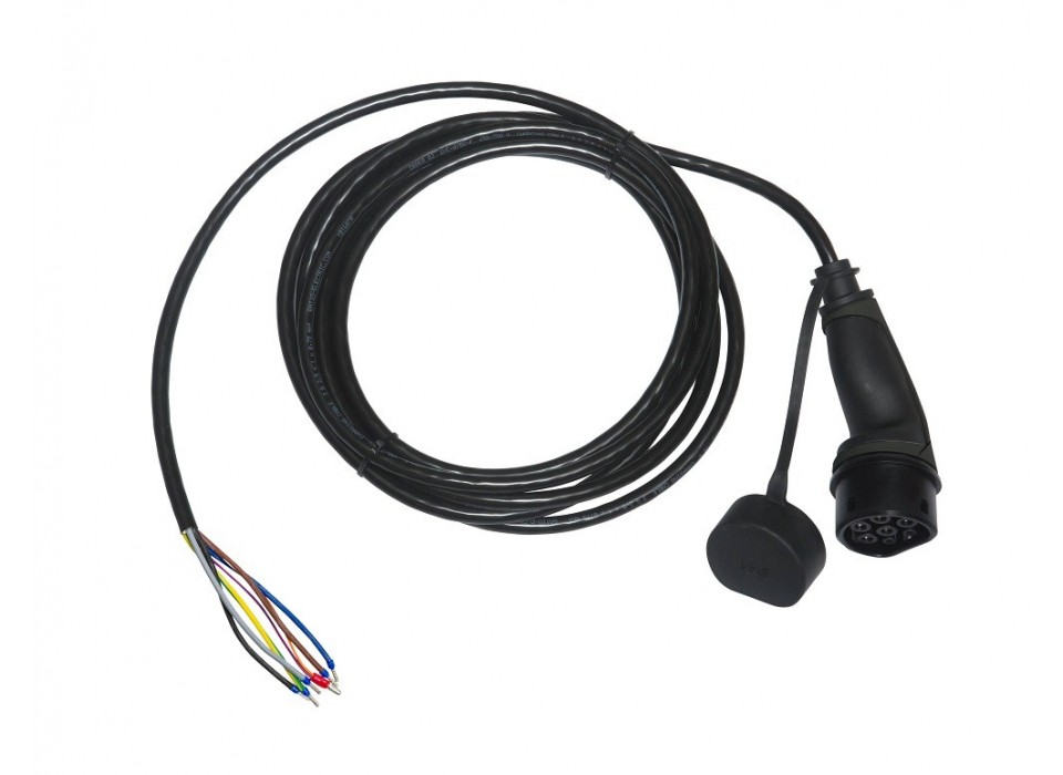 Charging Cable to open end 3x16A - 5 meter